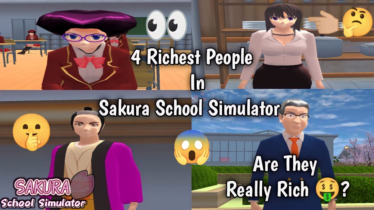 Secret In Sakura 🤫 || 85% Of You Do Not Know This😳 || 4 Richest People ...