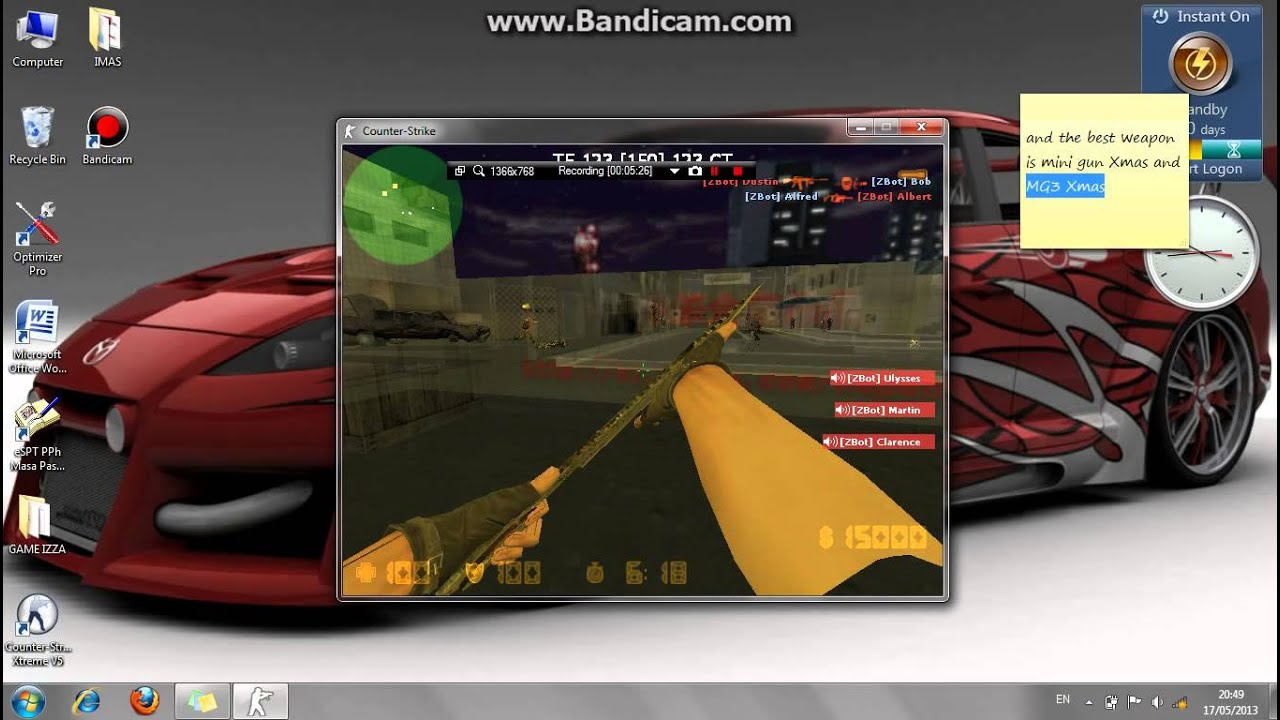 cheat csx v5 full weapon and wallhack - YouTube