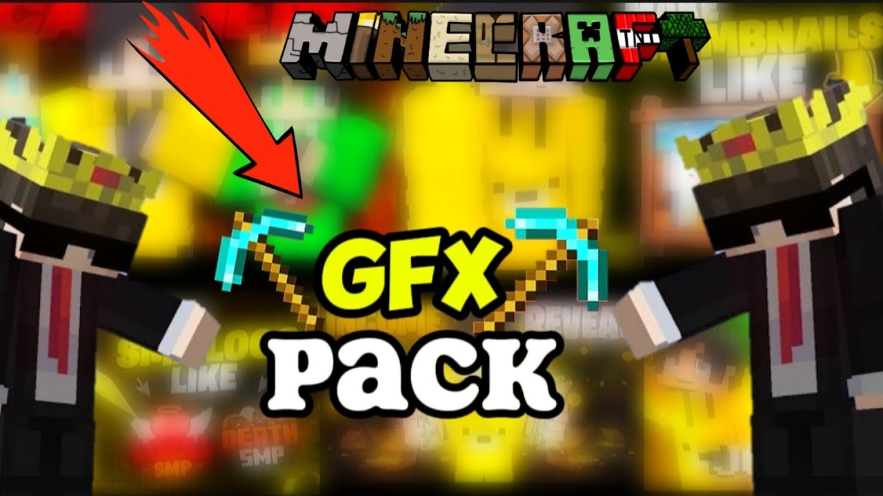 Trending GfX Pack for your mimecraft videos and thumbnails 💛 ...