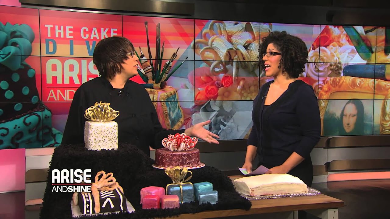 Charmaine "Cake Diva" Jones on Arise and Shine - YouTube