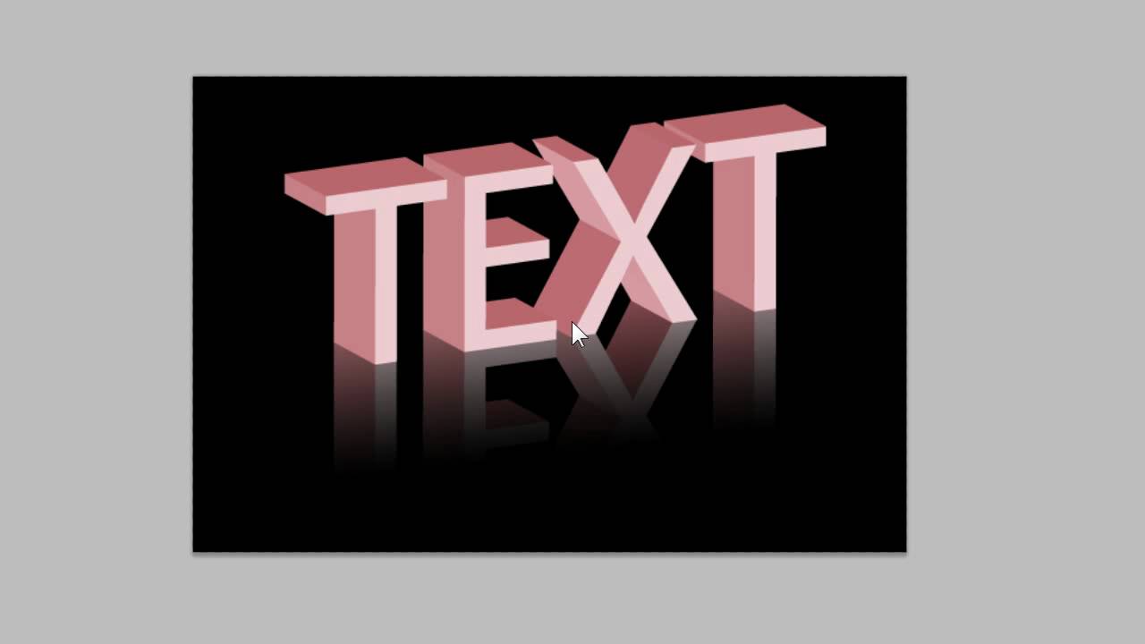 3d Text Reflection Tutorial Photoshop Illustrator revised YouTube 3d-text-reflection-tutorial-photoshop-illustrator-revised-youtube
