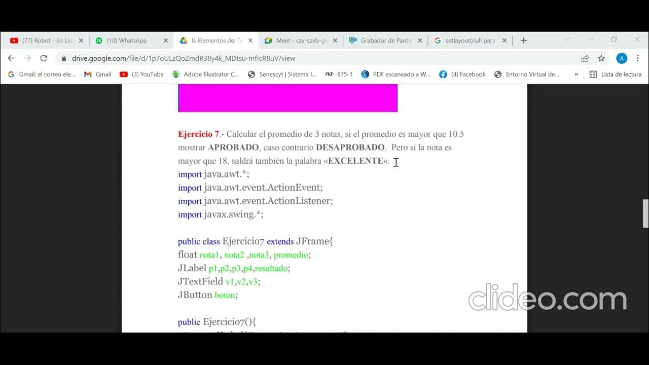 Elementos del Toolbox JLabel JTextField JButton JFrame en Java - YouTube