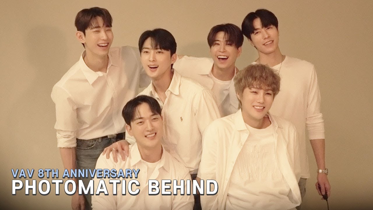 VCAM(브이캠) EP.167_ Behind of 8th Anniversary Photoshoot - YouTube