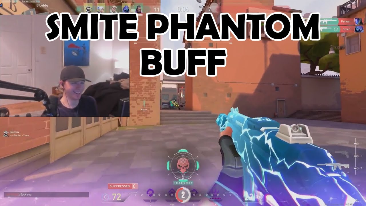 Smite phantom buff is real + crazy flicks by PROD!!!! - YouTube