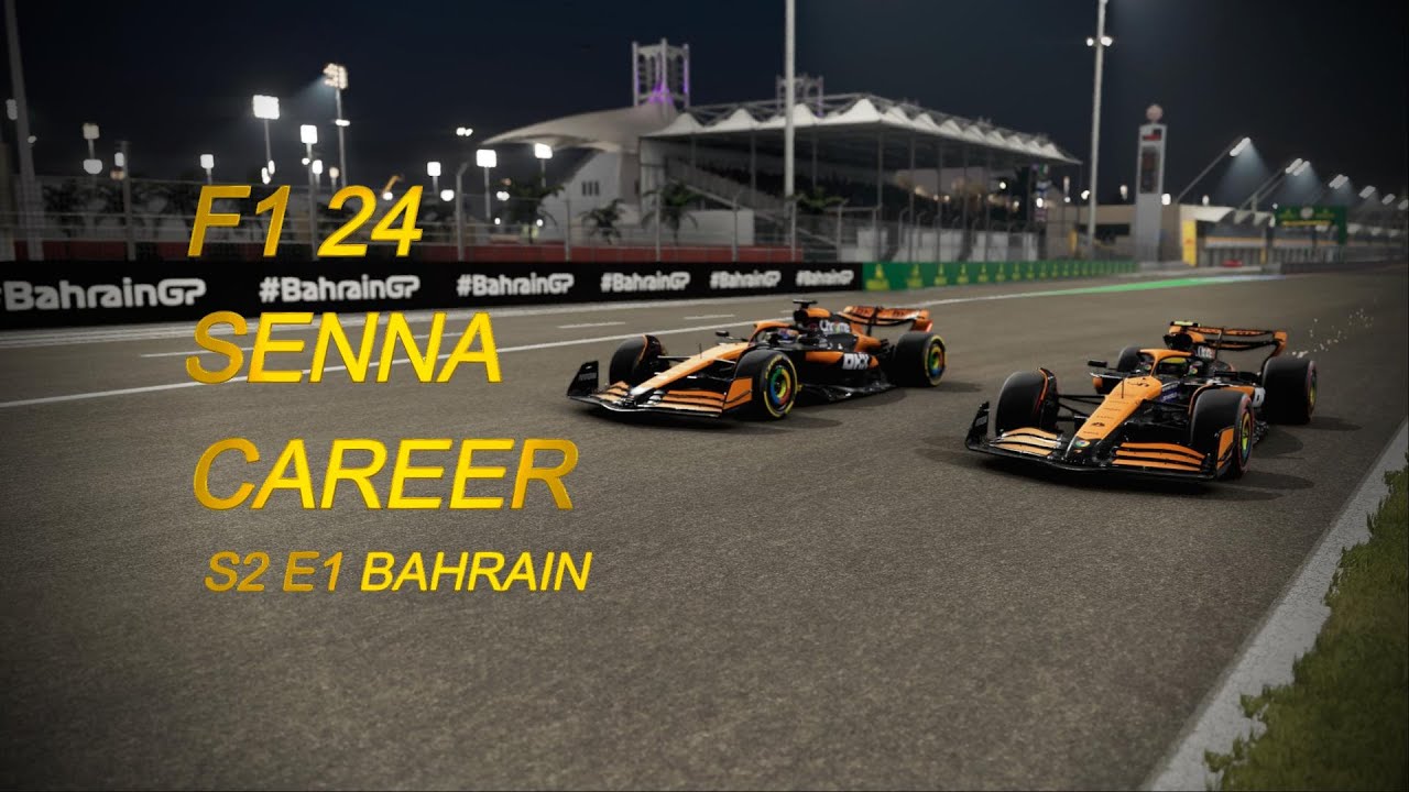 F1 24 Bahrain Senna Career S2 E1 - YouTube