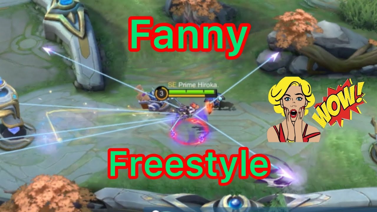Fanny ហោះ Freestyle ពេញ Map មិនខ្លាចសូម្បី Khufra #mobilelegends # ...