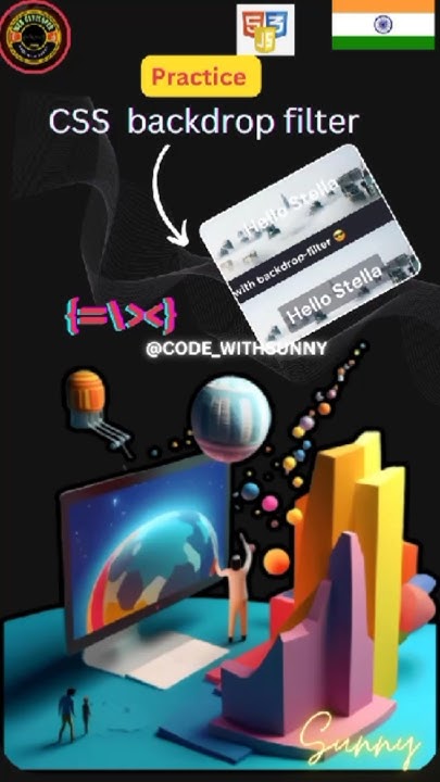 CSS Backdrop filter #html #filters #css - YouTube