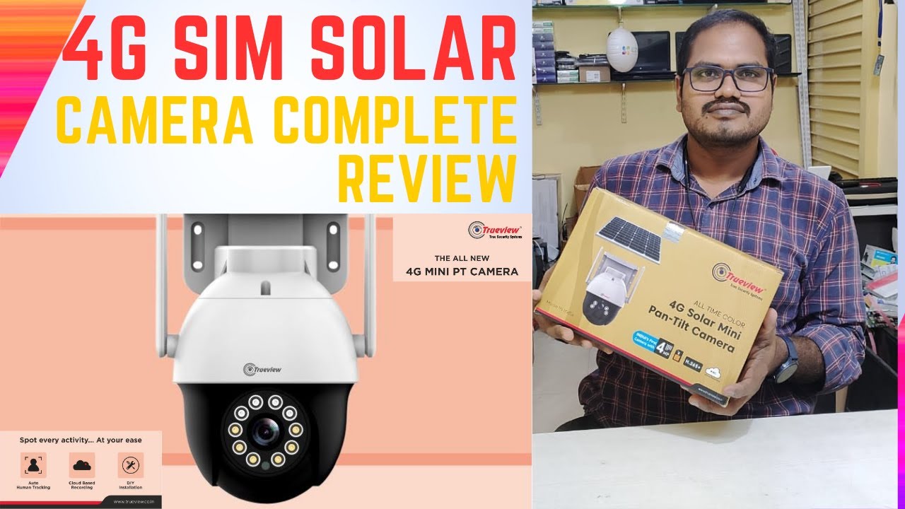 Best 4g Solar cctv camera review || CCTV for agricultural Land CCTV ...