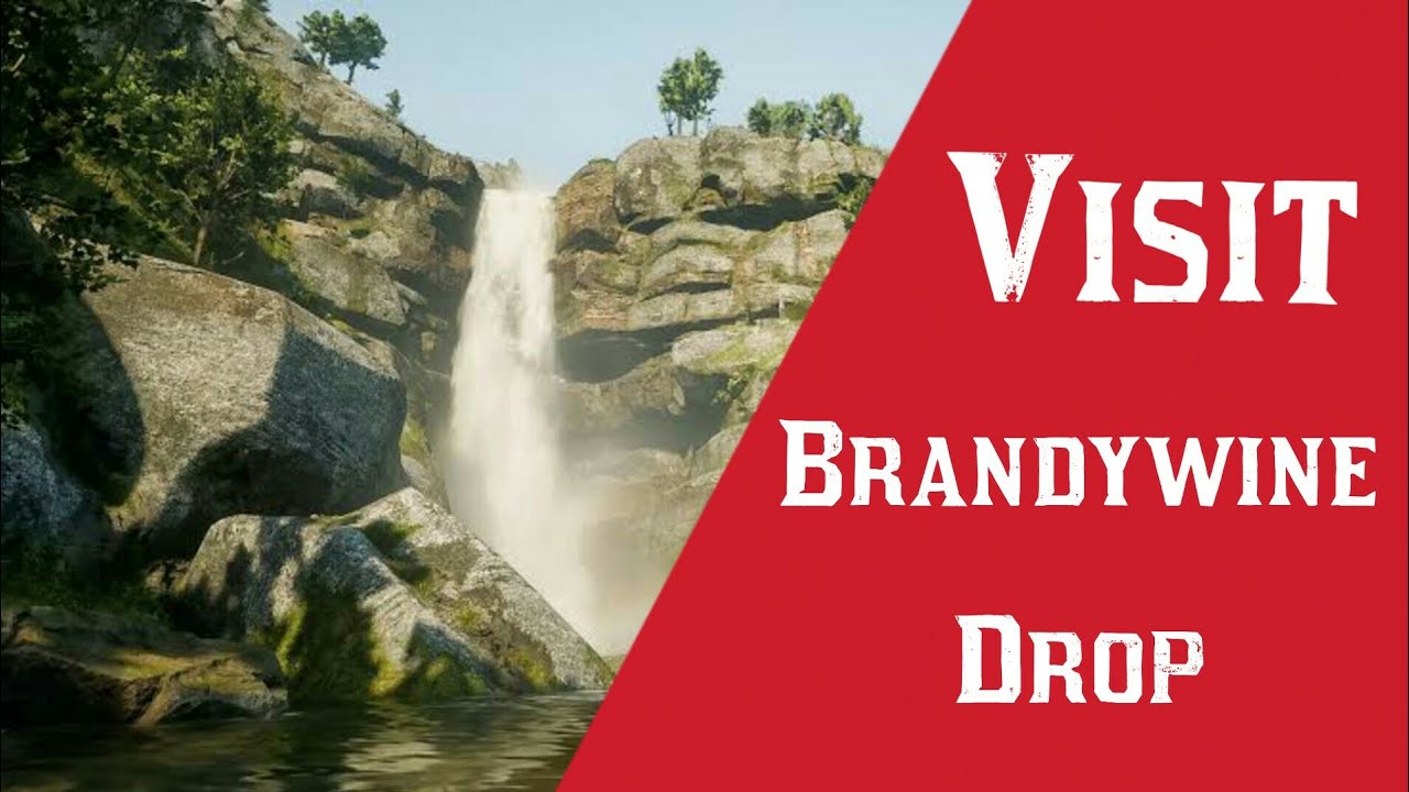 Red Dead Online - Visit Brandywine Drop for Daily Challanegs - YouTube
