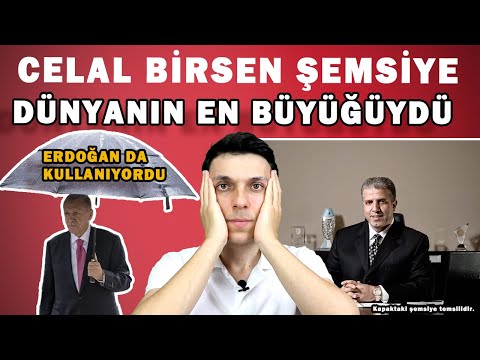 DÜNYANIN 1 NUMARASI OLMAYI BAŞARAN CELAL BİRSEN ŞEMSİYE'NİN MORALLERİ ALT ÜST EDECEK HİKAYESİ