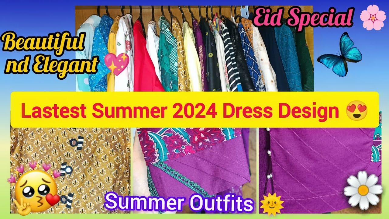 Latest Summer Dress designing 🌸/Part 2/Eid Special Beautiful nd Trendy ...