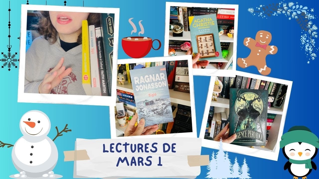 Lectures de mars #1 📚 Un petit peu plus de lectures ! 💪🏻 - YouTube