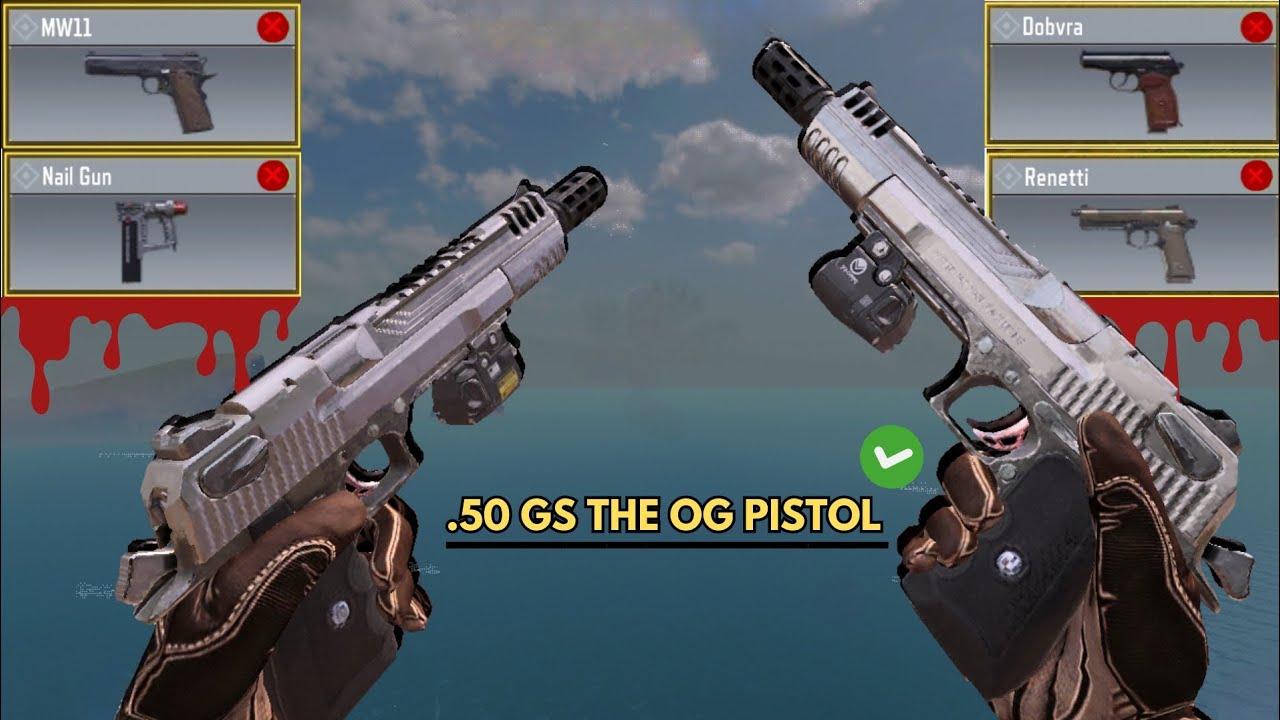 COD Mobile: Mastering the *.50 GS PISTOL* (Gameplay & Loadout) - YouTube