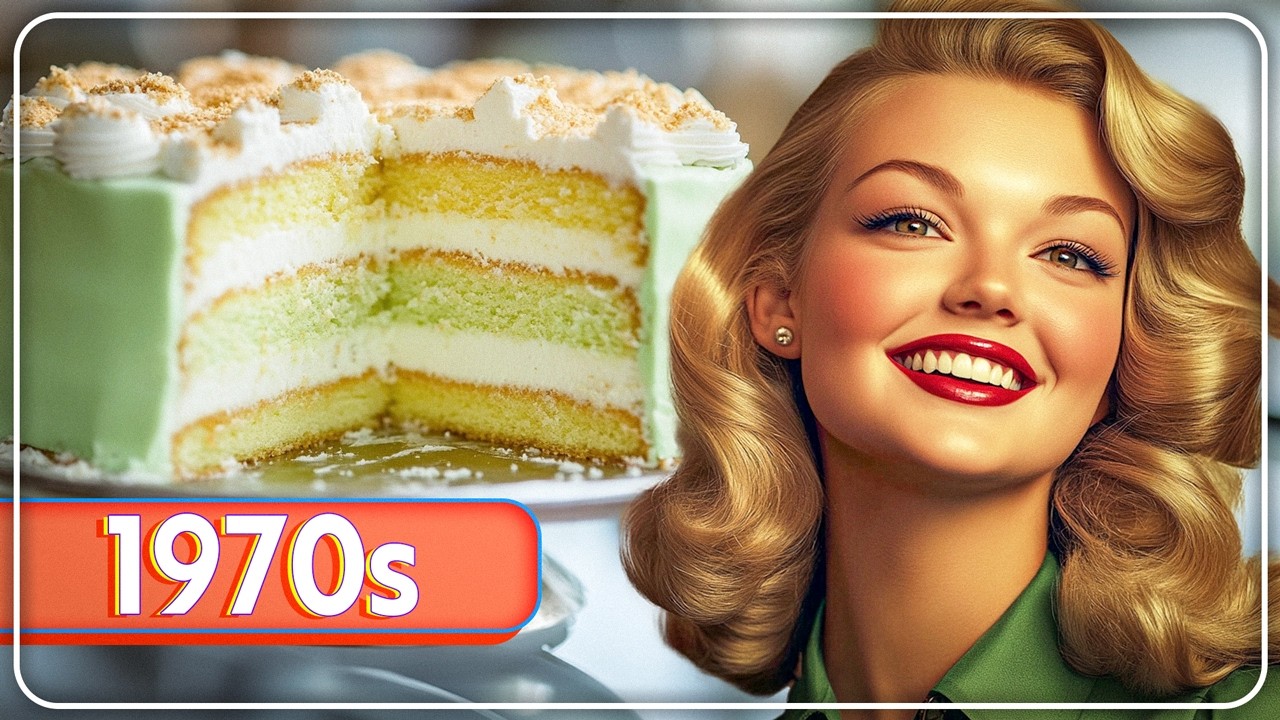 20 Famous Cake Recipes From The 1970s, We Want Back! - YouTube
