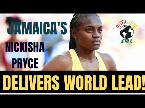 JAMAICA'S NICKISHA PRYCE DELIVERS WORLD LEAD AT SEC !!! - YouTube