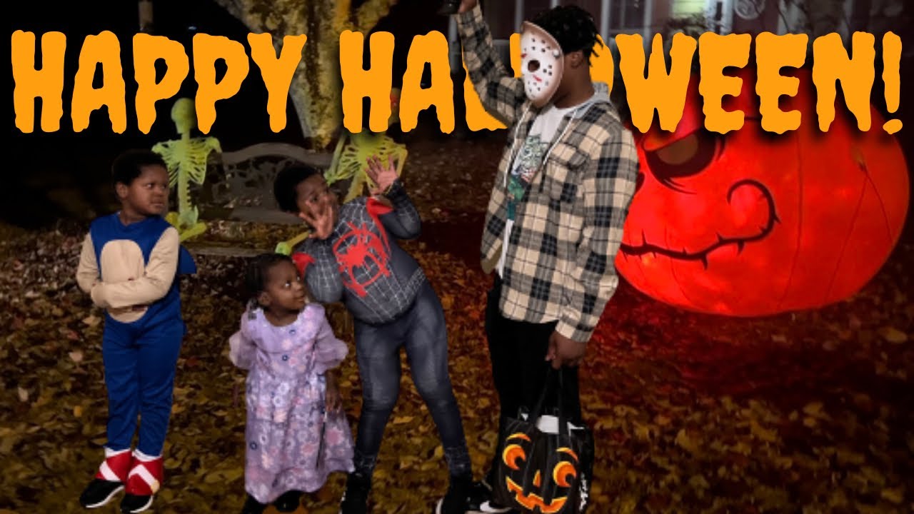 Happy Halloween! Trick or Treat Vlog! - YouTube
