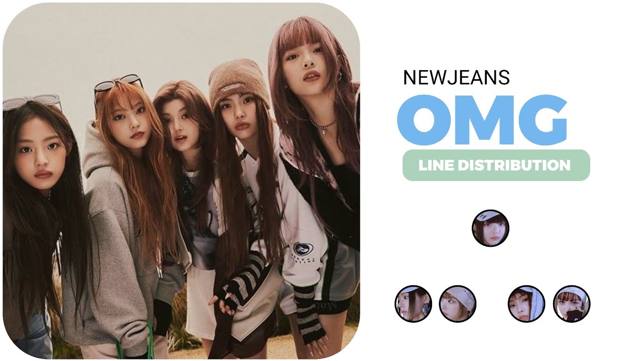 OMG - Newjeans (Line distribution & Dance positions) - YouTube