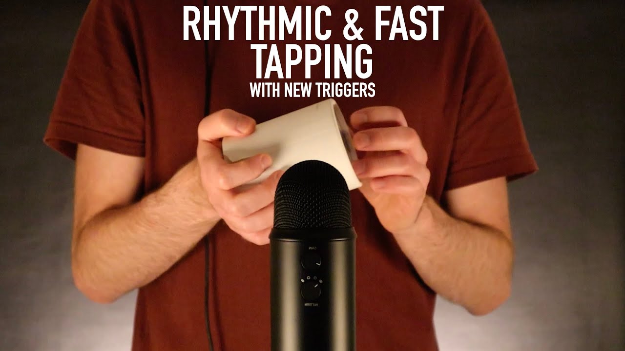 ASMR Rhythmic & Fast Tapping With New Triggers (No Talking) - YouTube