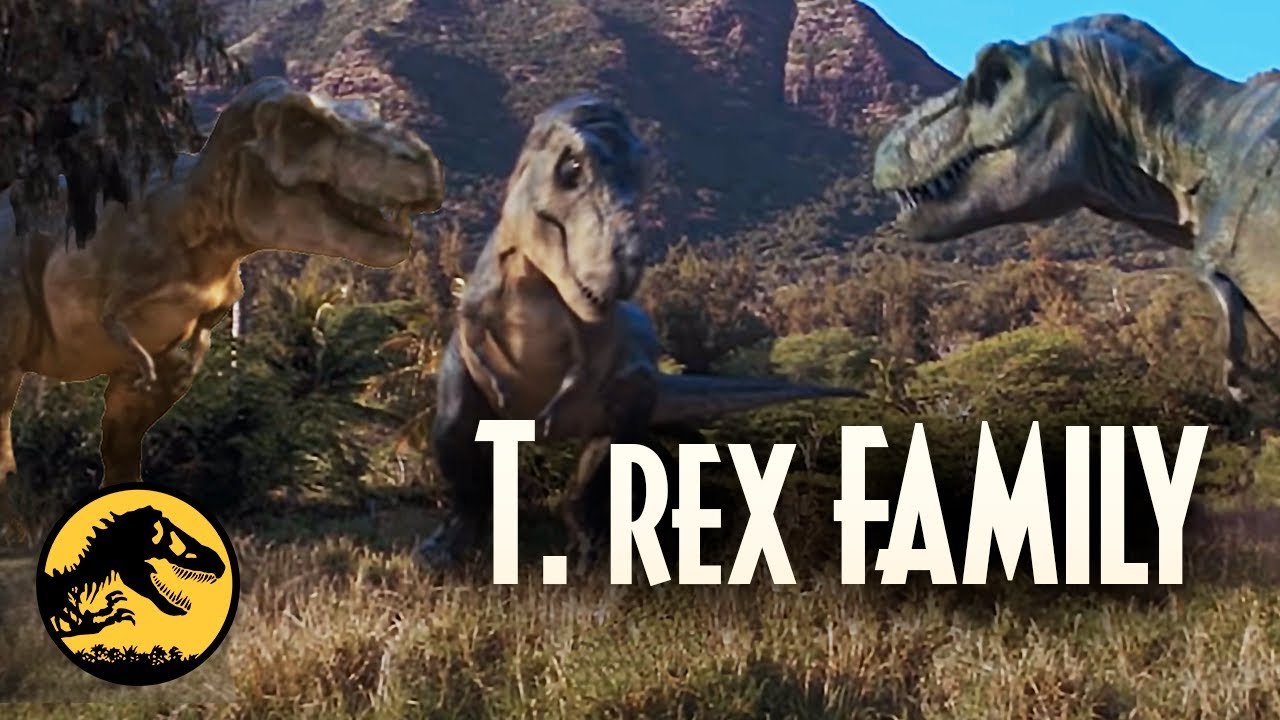 La FAMILIA de T. rex REUNIDA | Jurassic World: Dominion - YouTube