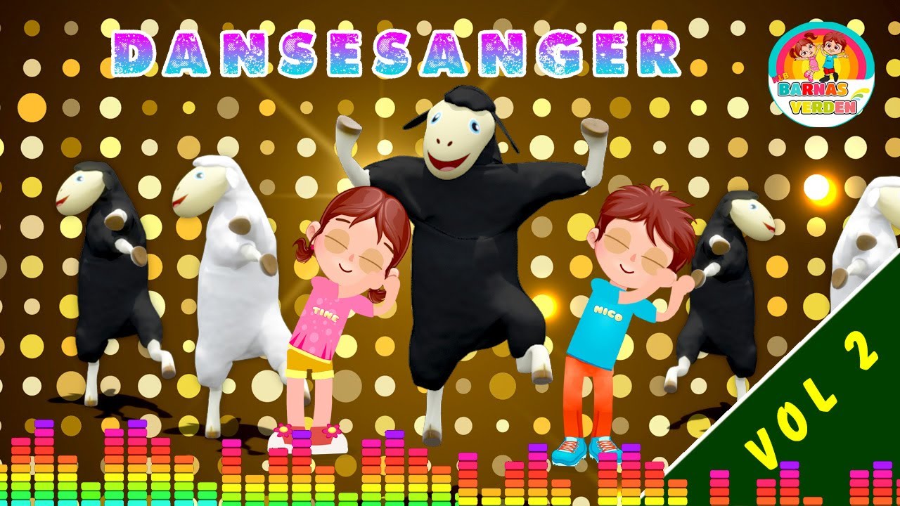 Dansesanger til barn | VOL 2 | Dancing songs for kids | Barnesanger på ...