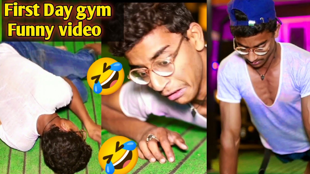 First Day of gym funny video| first Day New Boy At a gym - YouTube