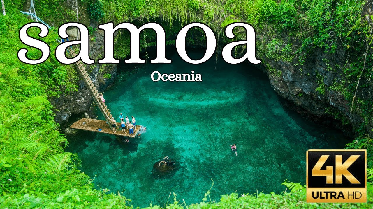Samoan Islands - Aerial - 4k drone - YouTube