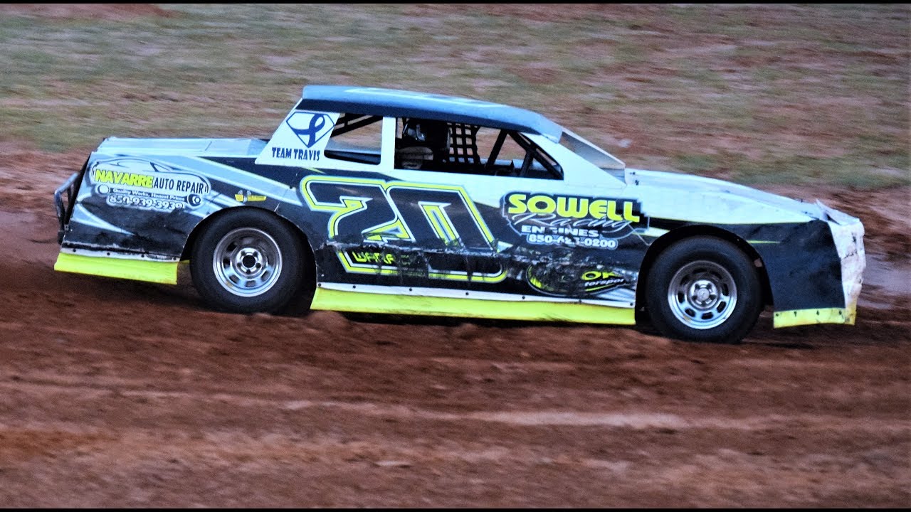 Southern Raceway Milton Fl. Pure Stock Feature 7 22 17 - YouTube