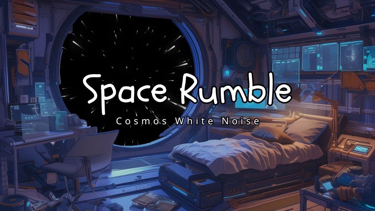 Star Trails Space Rumble Noise for Sleeping | Cosmic Bedroom | Fall Asleep Quickly - YouTube