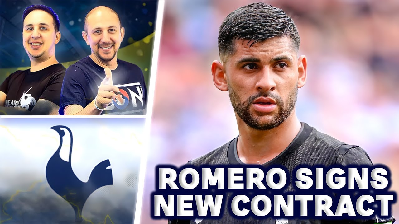 CUTI ROMERO SIGNS NEW TOTTENHAM CONTRACT! - YouTube