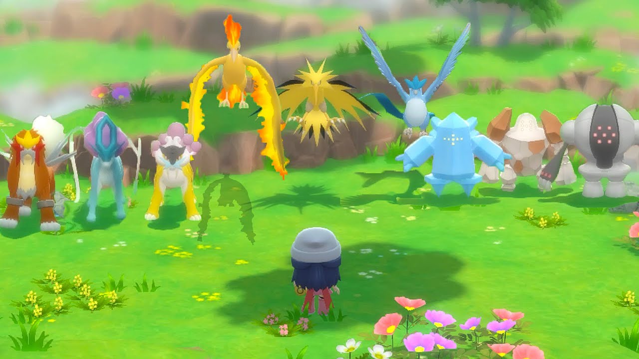 All Sub Legendary Pokémon in Pokémon Brilliant Diamond & Shining Pearl ...