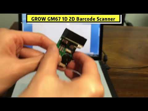 2020 New GROW GM67 1D 2D Bar Code Qr Code Scanner Module - YouTube