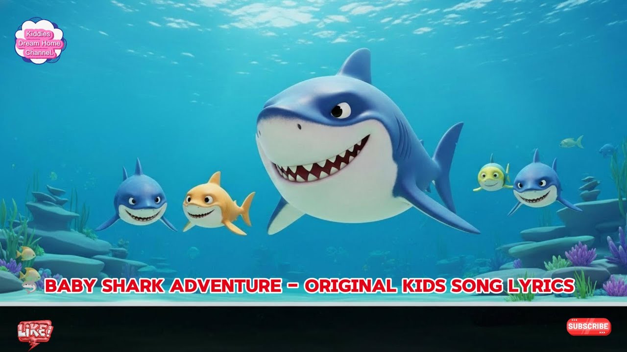 🦈 Baby Shark Adventure – Original Kids Song Lyrics - YouTube