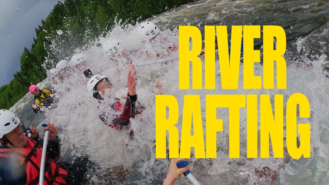 I go on a wild boat ride - River Rafting in Sweden 2024 - YouTube