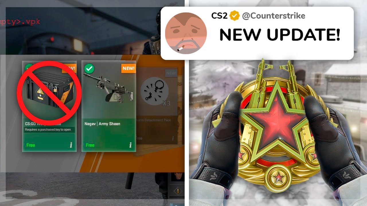 NEW CS2 UPDATE - 2026 SERVICE MEDAL and GOODBYE TO RARE DROPS?! - YouTube