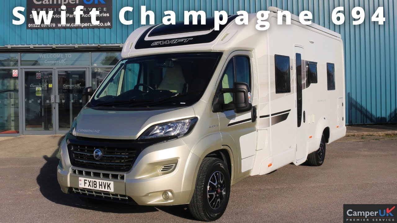 Swift Champagne 694 Motorhome For Sale at Camper UK - YouTube