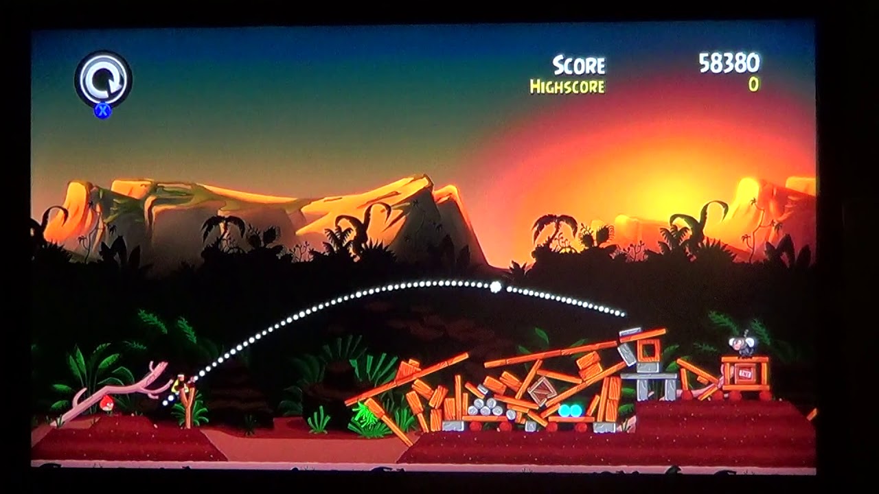 Angry Birds Trilogy Xbox 360 Gameplay 20 - YouTube