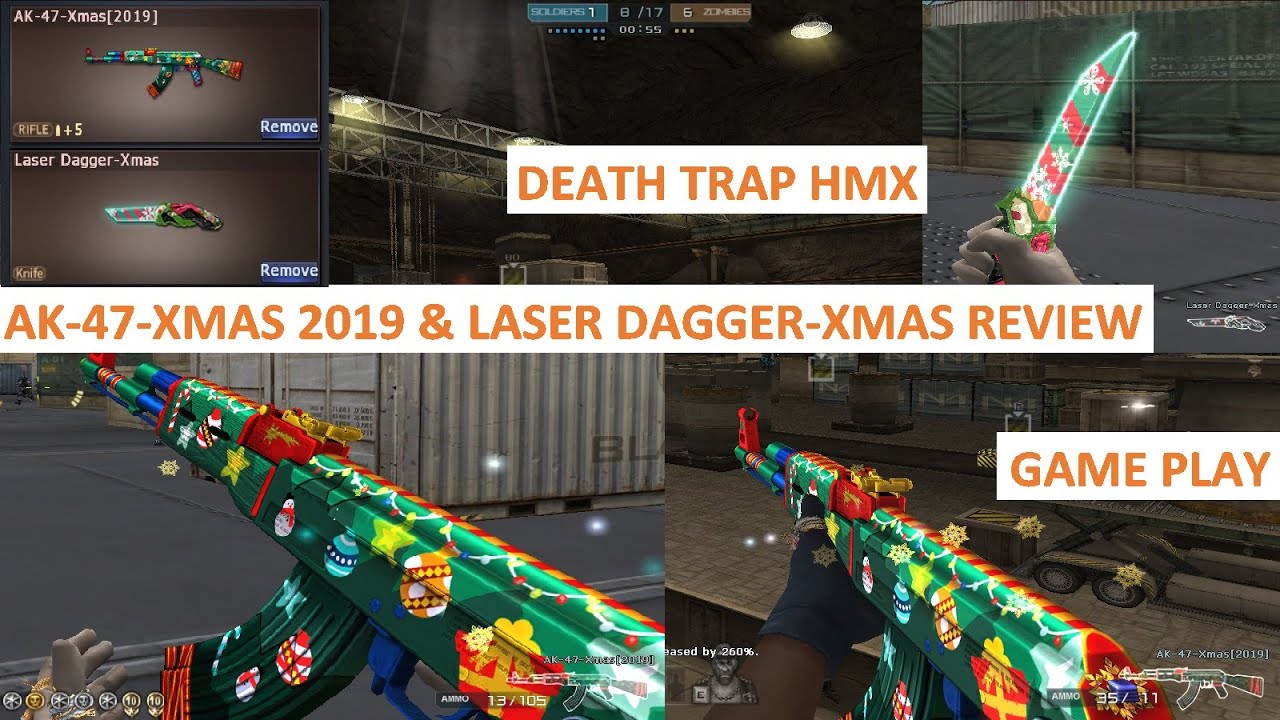 AK-47-XMAS 2019 & LASER DAGGER-XMAS REVIEW CROSSFIRE 3.0 PH - YouTube