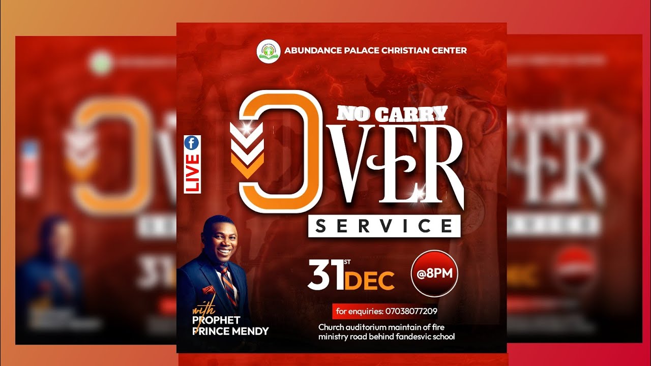 Cross Over Service Flyer Design || Church Flyer Design || Pixellab ...