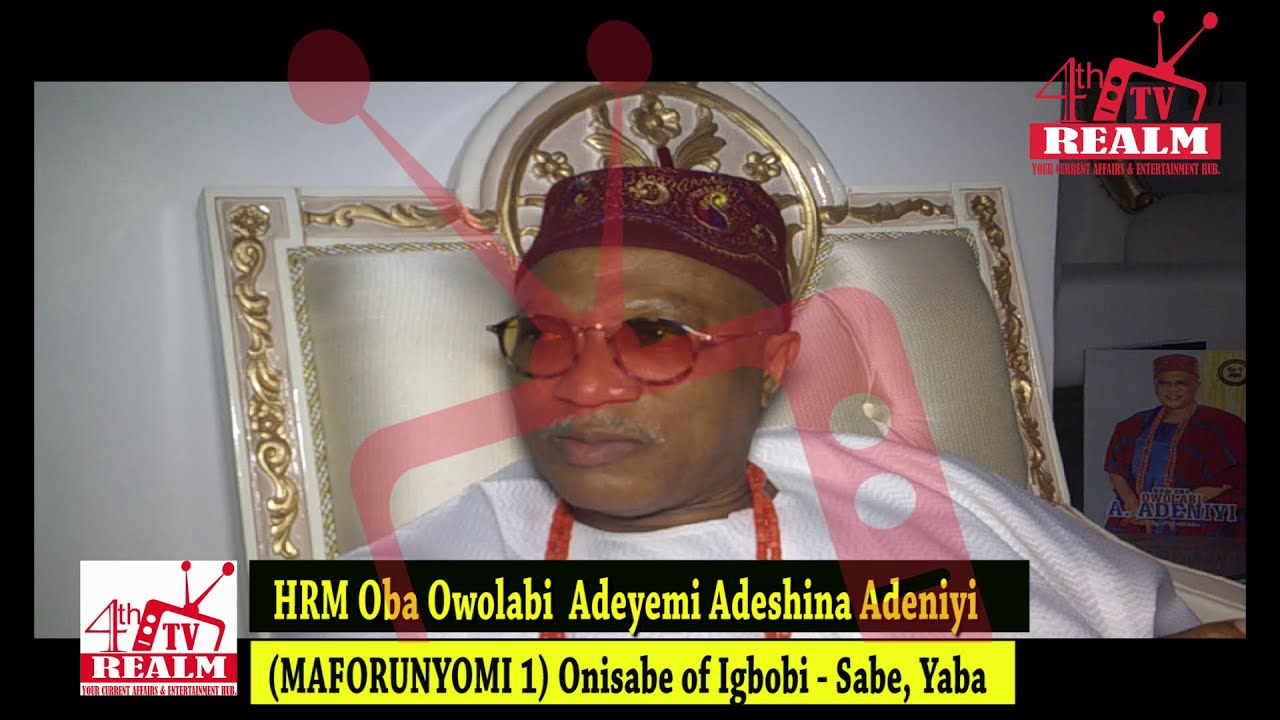 Oba of Onisabe ,Igbobi Sabe /Jibowu Community Concluding interview ...