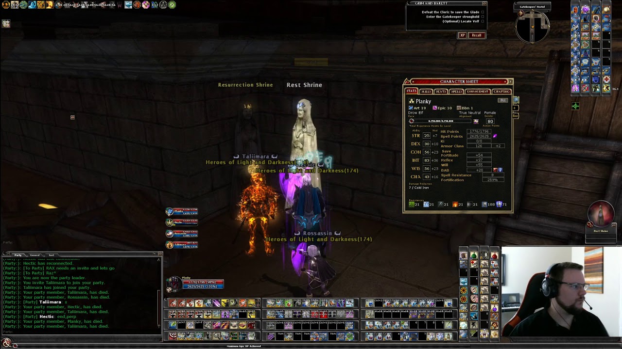 Inquisitive group (w/Tali) with Planky, Devil's Gambit & Sharn - 1st ...