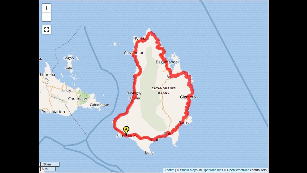 A to Z on a GT III - Catanduanes Island Loop - YouTube