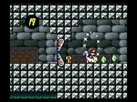 SMW2 Yoshi's Island W4-8: Hookbill the Koopa's Castle - YouTube