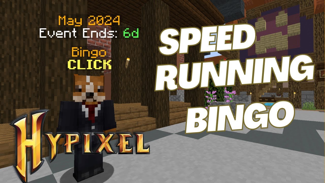 SpeedRunning Bingo | Hypixel Skyblock | Live - YouTube