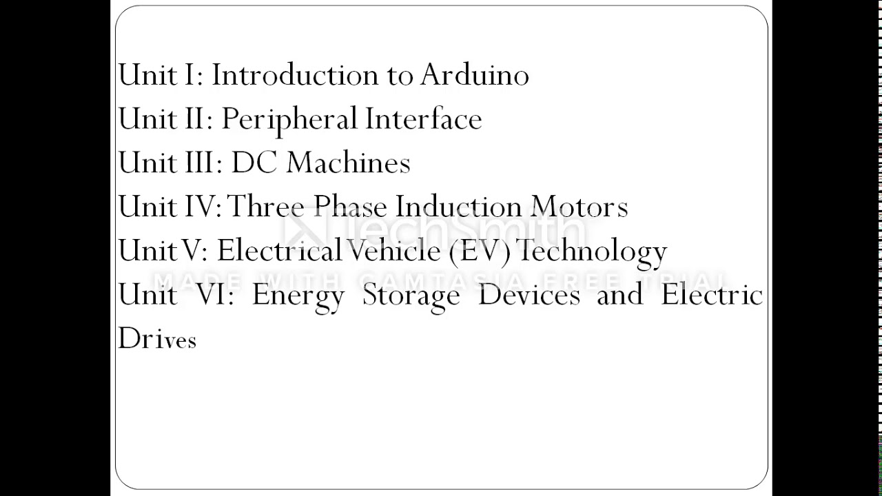 EEE Subject Introduction - YouTube