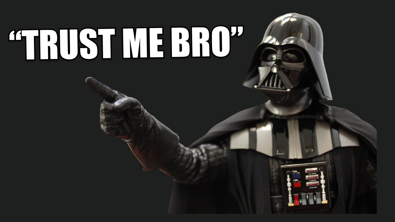 The Rebels Are There, Trust Me Bro - Darth Vader | Empire Strikes Back ...