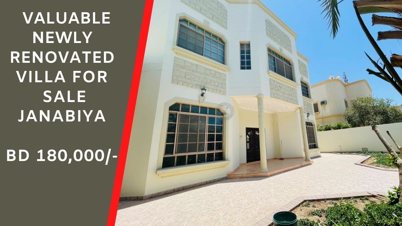 Bright & Spacious Affordable Private Villa For Sale/Rent , Janabiya ...