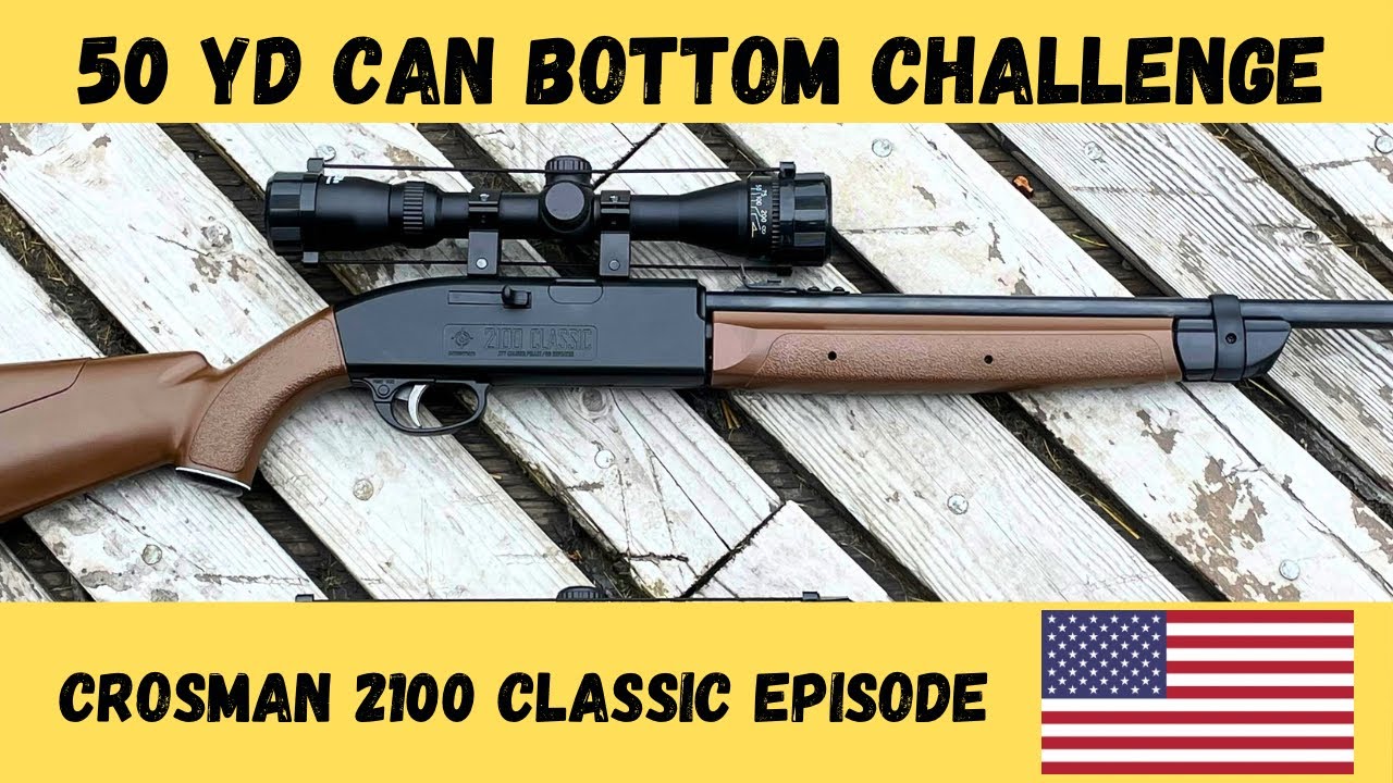50 yd Can Bottom Challenge - Can a $60 Airgun Succeed? - YouTube