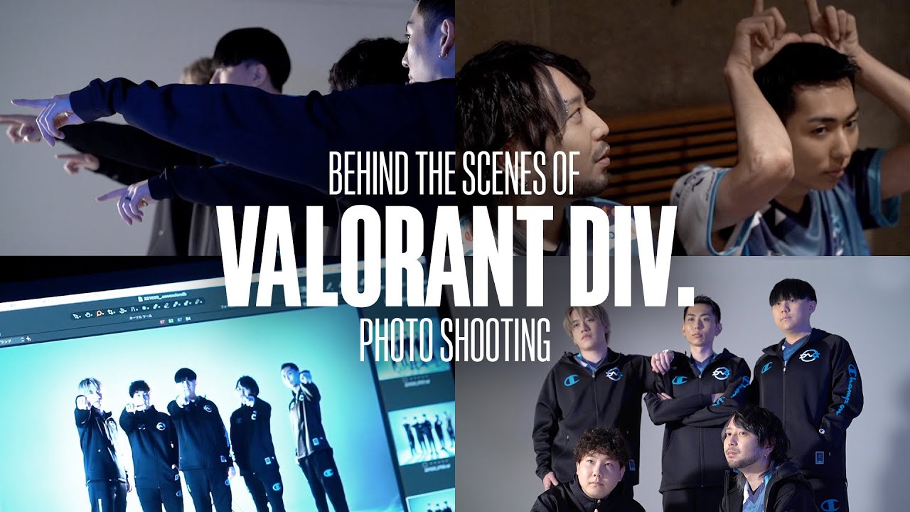 Behind the Scenes of VALORANT div. Photo Shooting - YouTube