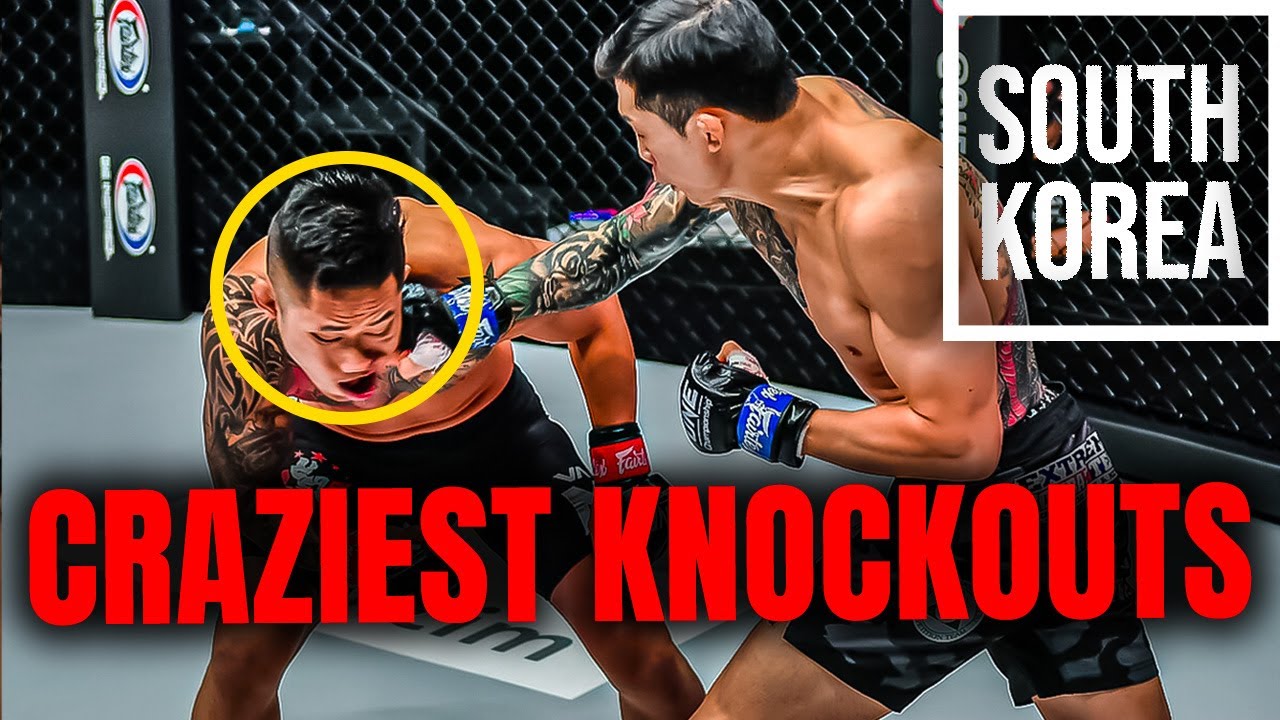 20 INSANE South Korean KNOCKOUTS In ONE Championship 🇰🇷💥 - YouTube