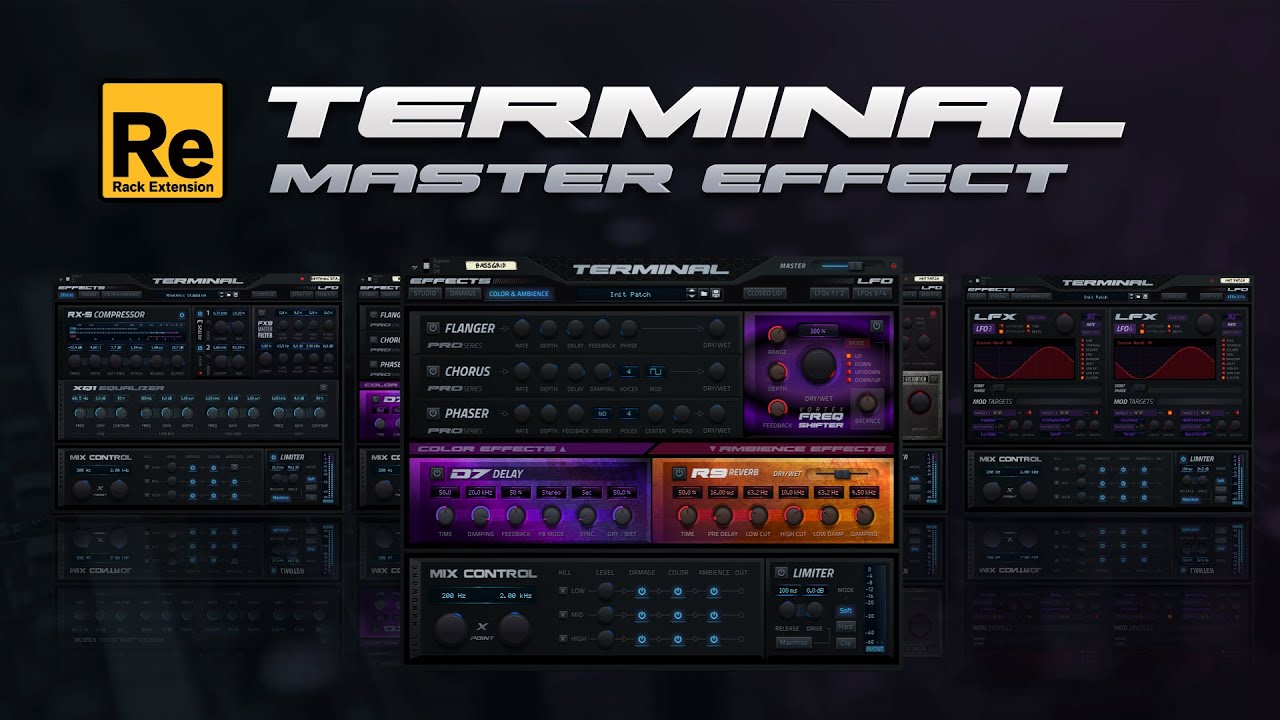 Terminal Master Effect - Reason Rack Extension - YouTube